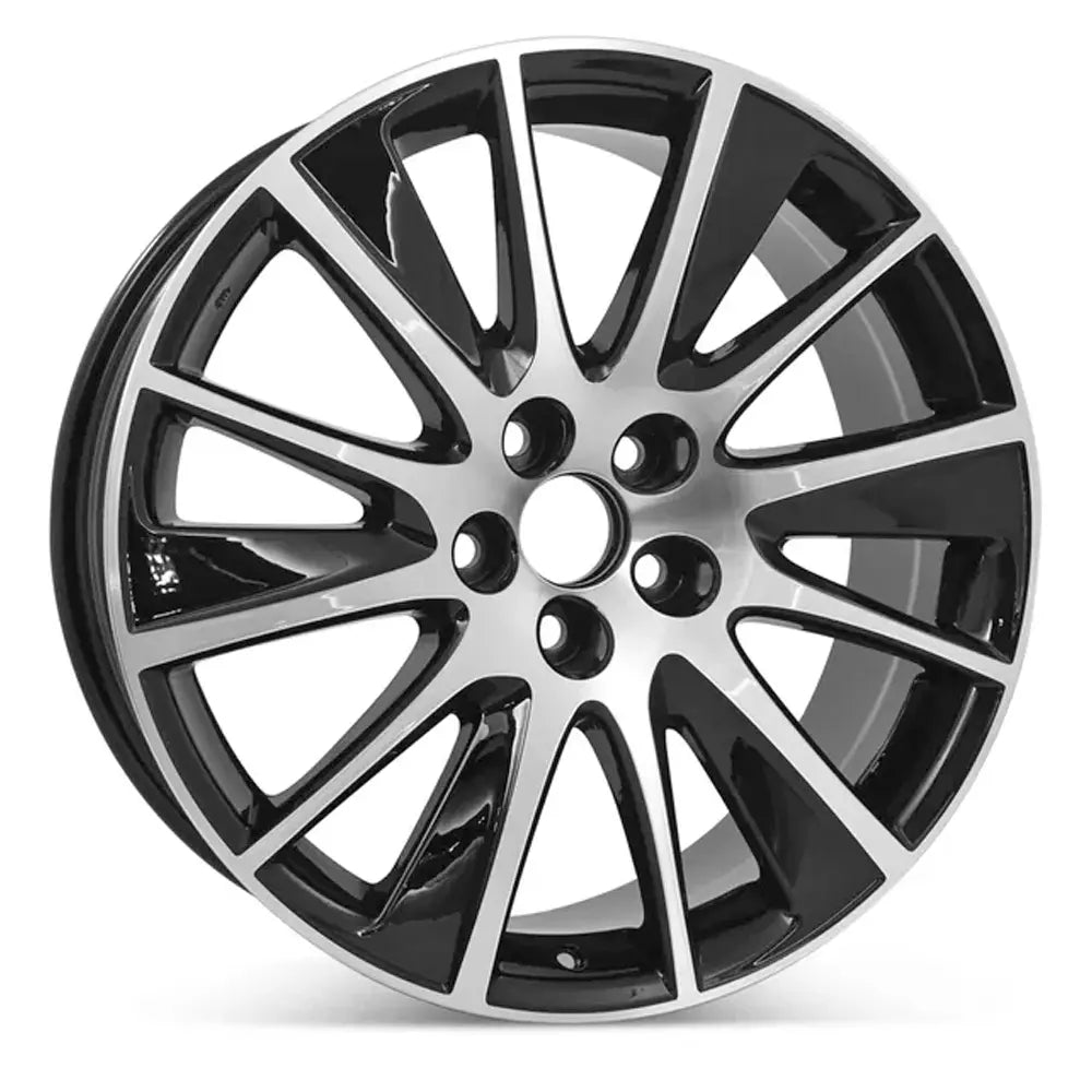 19" Toyota Highlander wheel replacement Machined replica rim 75215-A ...