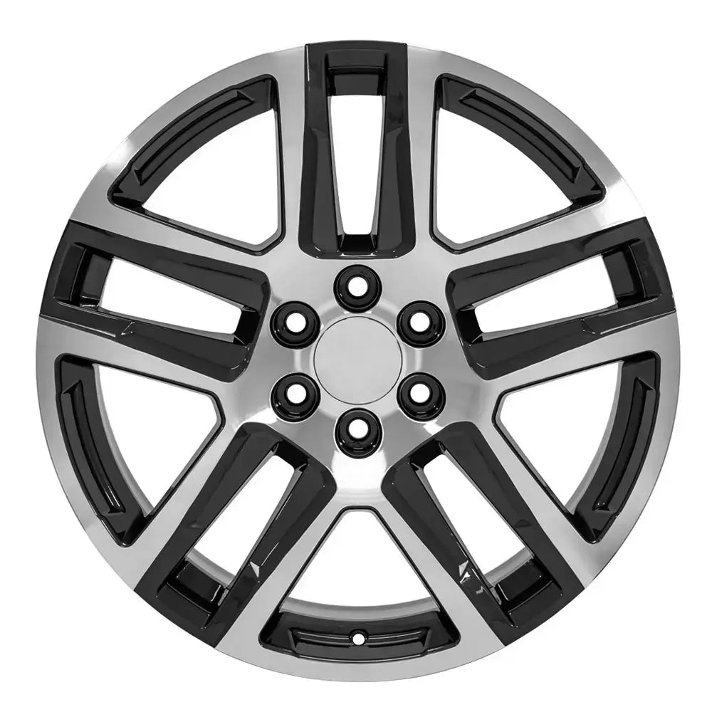 20x9" CNC Gunmetal wheel for GM Trucks CV63 replica rim replacement ...