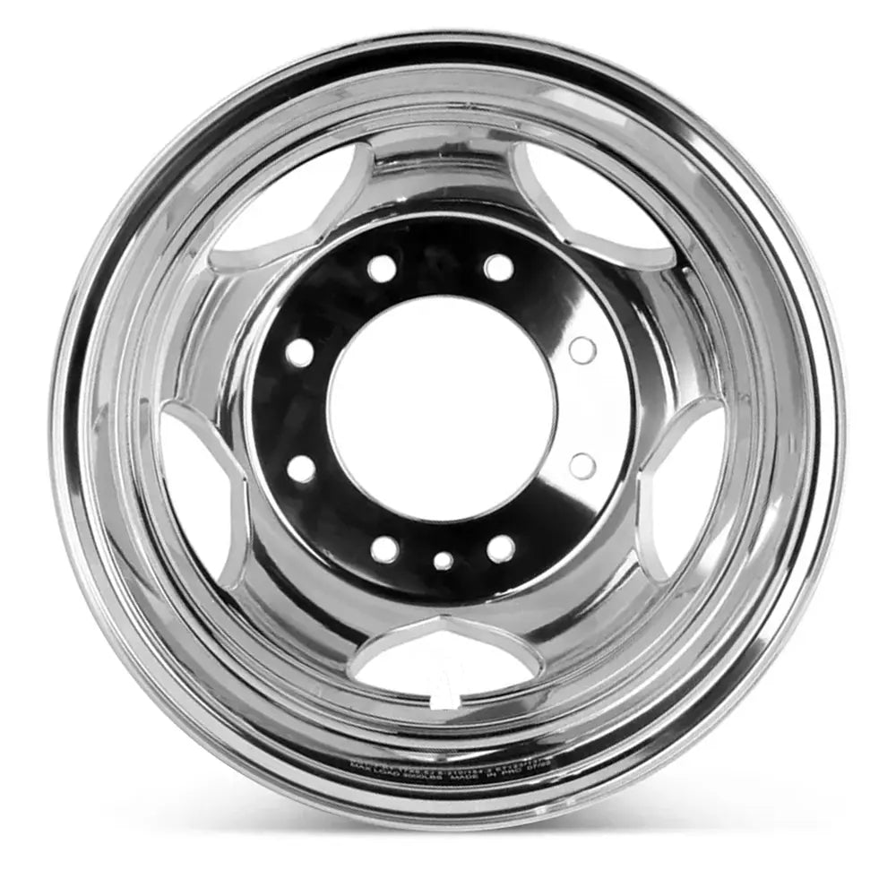17" GMC Sierra 3500 wheel replacement Polished replica rim 5520 – OEM ...