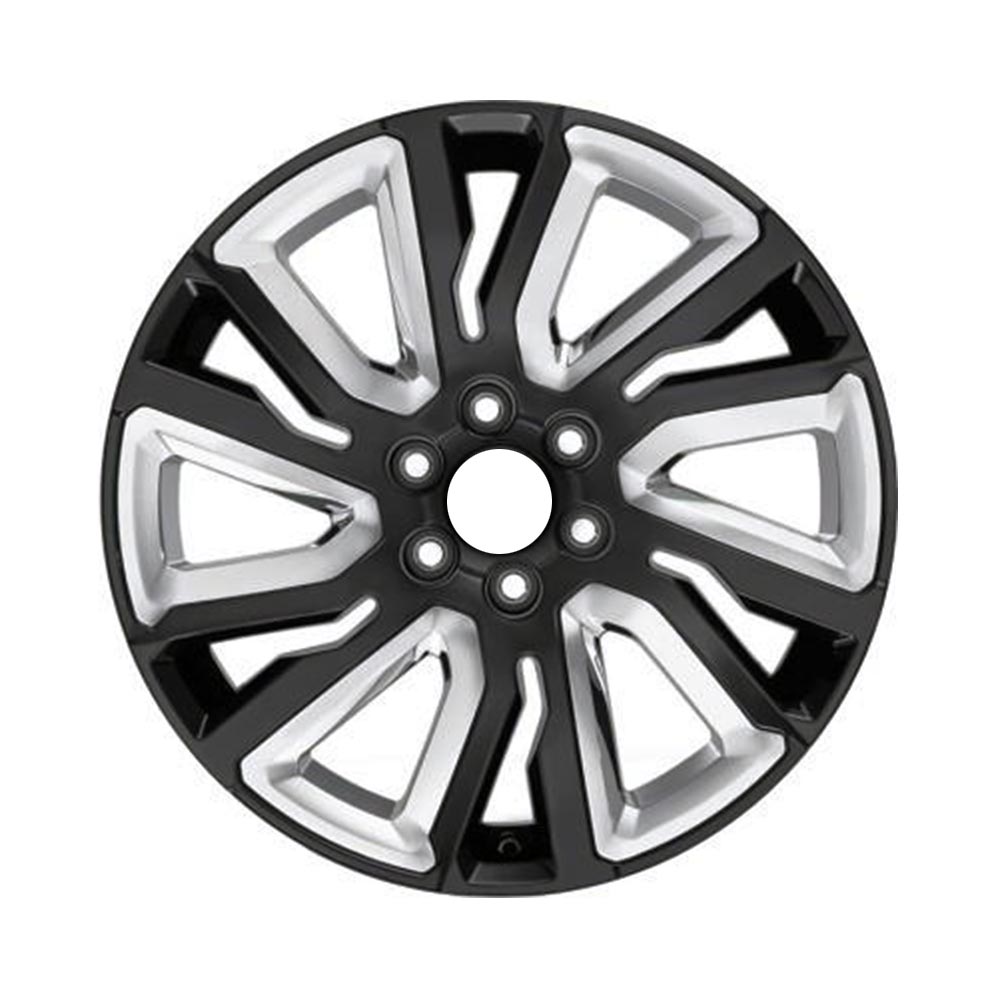 22" Chevy Silverado OE wheel replacement Black replica rim 5901 – OEM ...