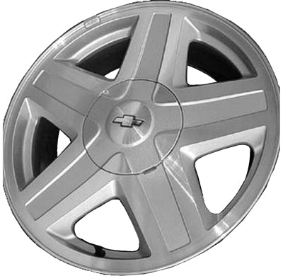 17" Chevy Trailblazer rim Machined Silver OE factory wheel 5142 – OEM ...