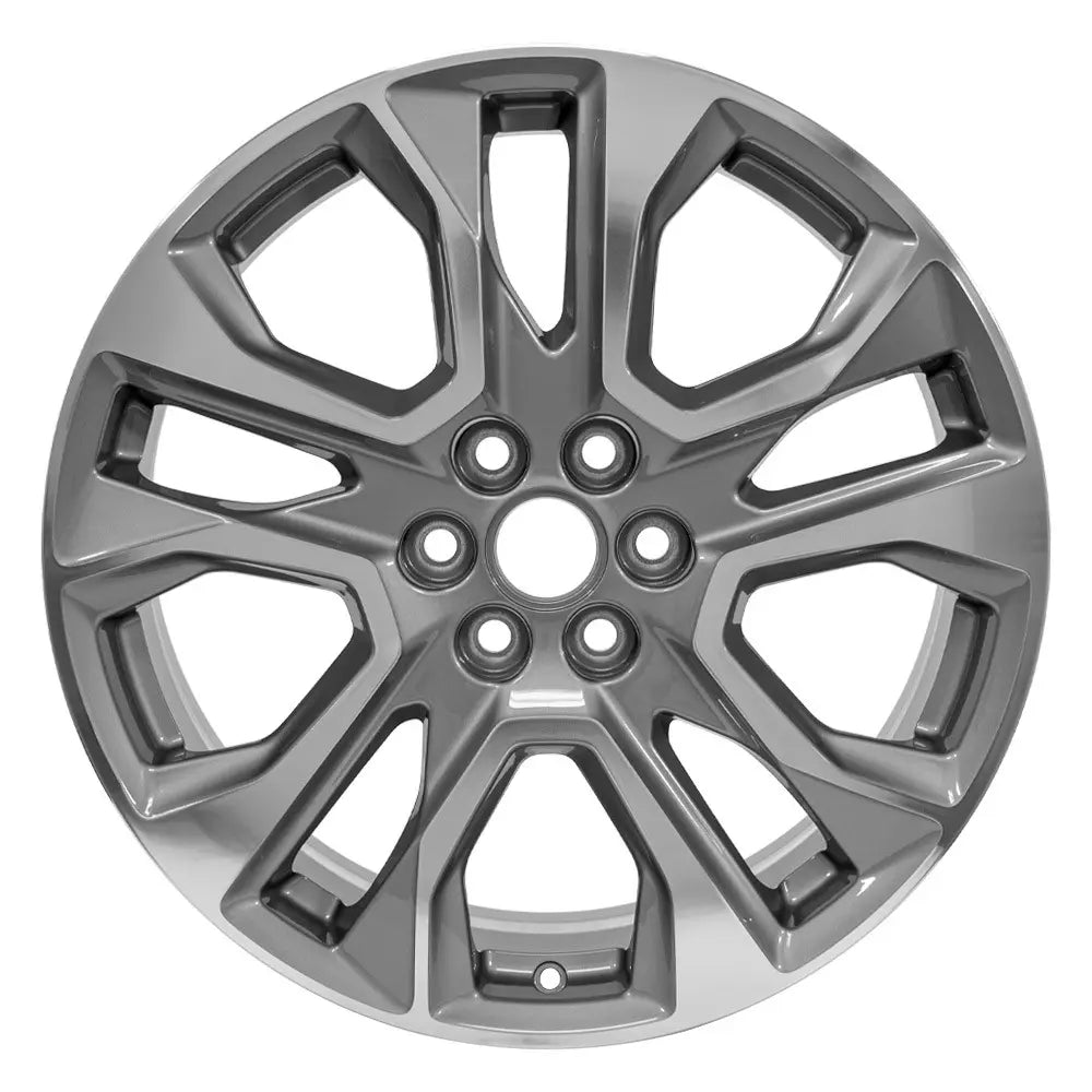 20x8 CNC Silver wheel replacement fits Chevy Traverse OEM wheel – OEM ...