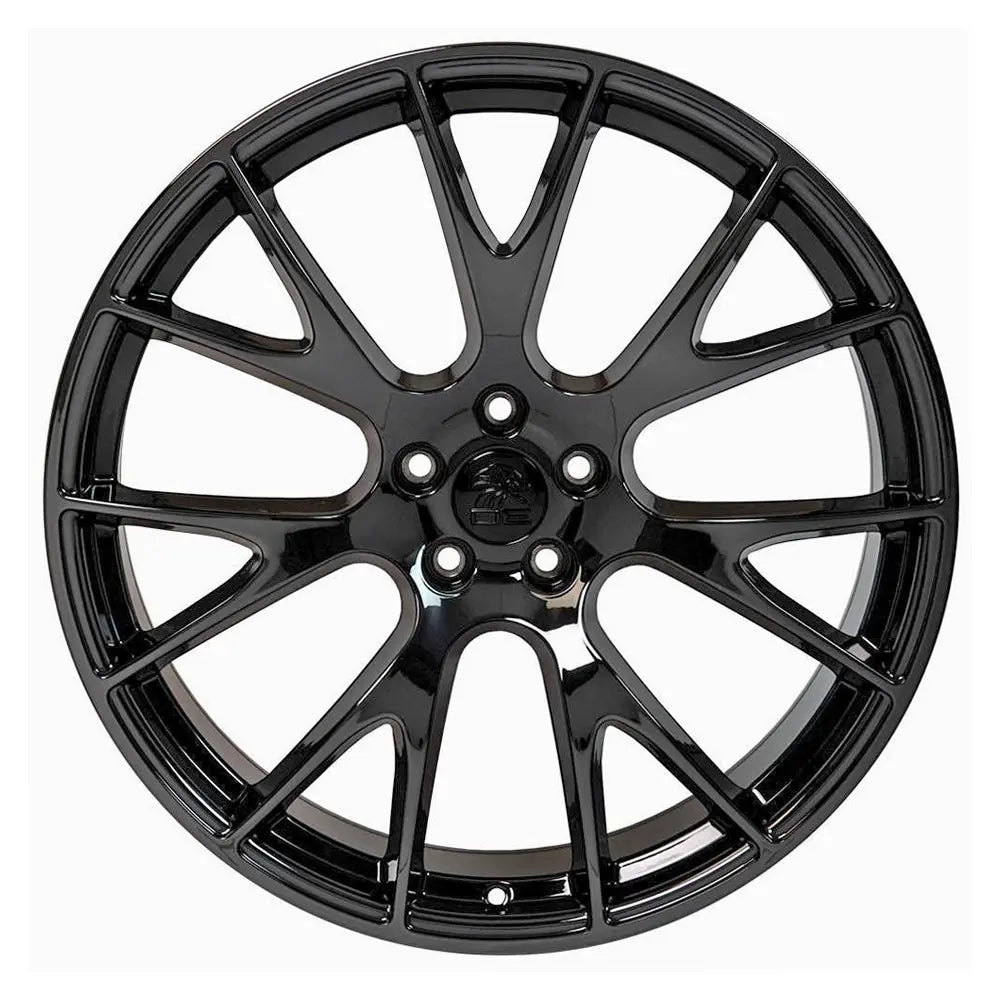20x10 Black wheel replacement fits Chrysler 300 replica wheel – OEM ...